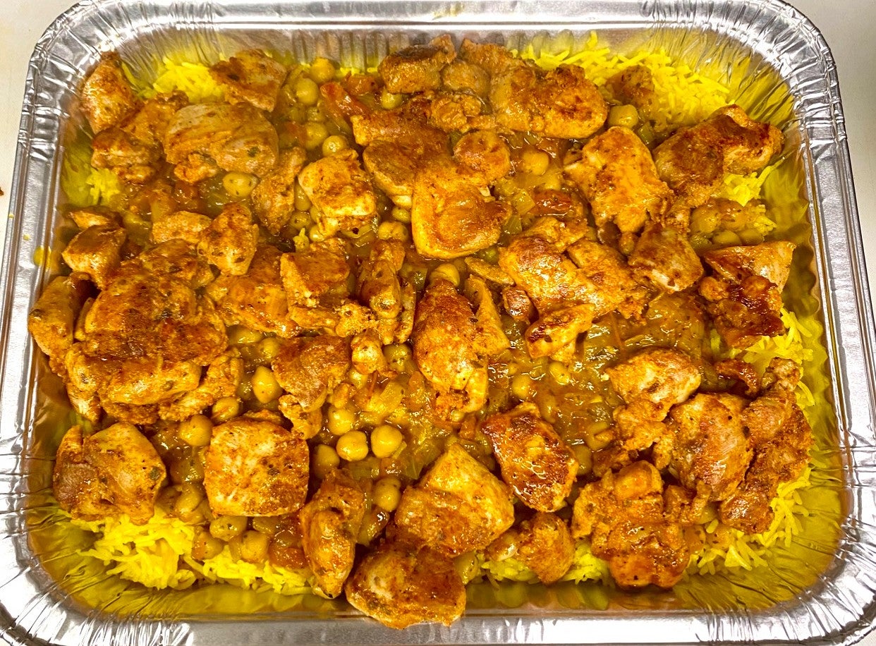 Grilled Chicken & Rice Platter | Tru Foods Kitchen