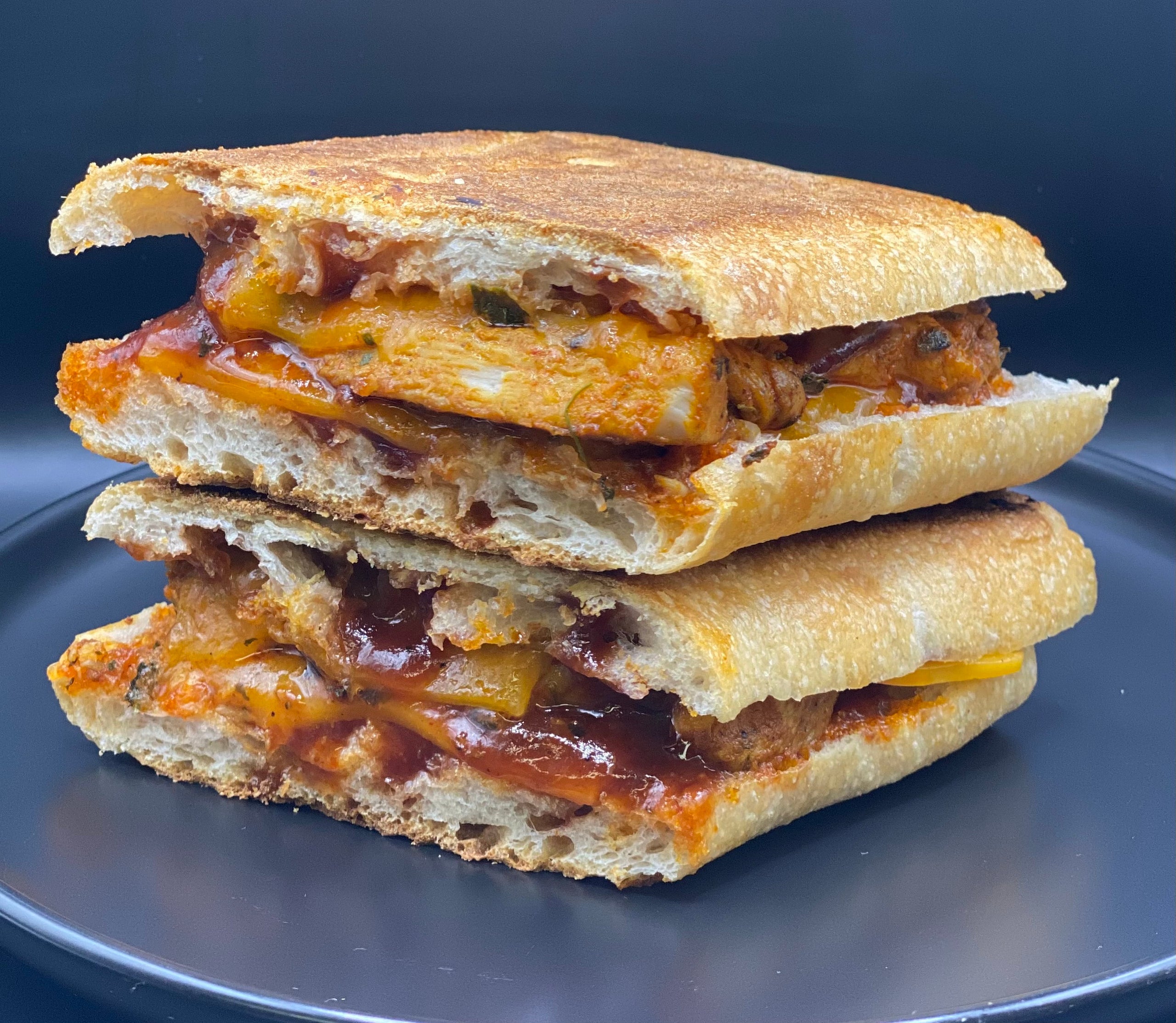 BBQ Spiced Chicken Panini | Tru Foods Kitchen